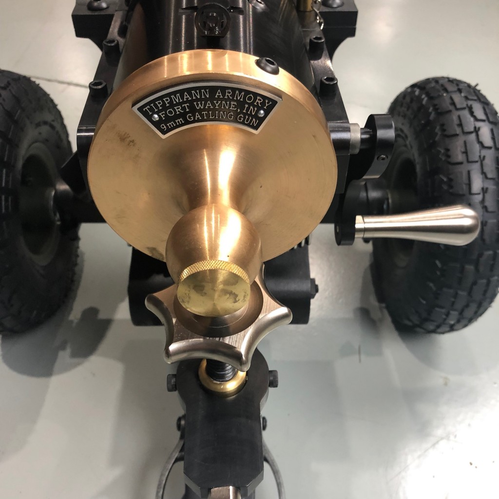 Tippmann Armory 9mm Gatling Gun - Copper Custom Armament