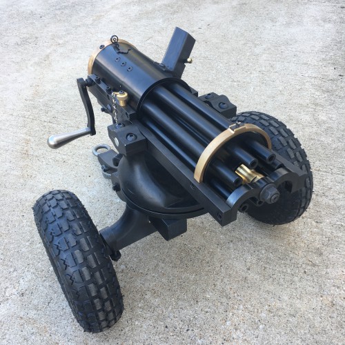 Tippmann Ordnance 9mm Gatling Gun - Copper Custom Armament